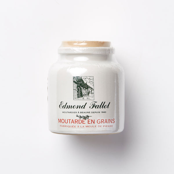 Edmond Fallot Grain Mustard in Stone Jar - Eastern Hill General Supplies